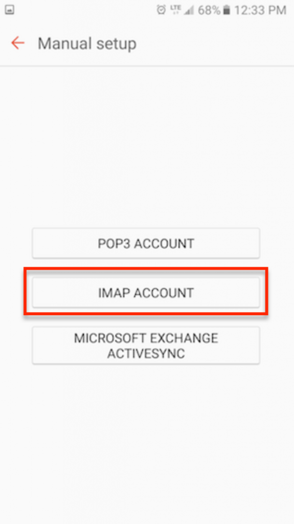 Hushmail Setup – Android – Brighter Vision Knowledge Base