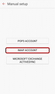 Webmail Setup – Android – Brighter Vision Knowledge Base