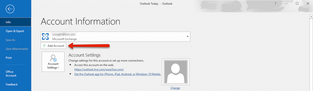Webmail Setup – Outlook – Brighter Vision Knowledge Base