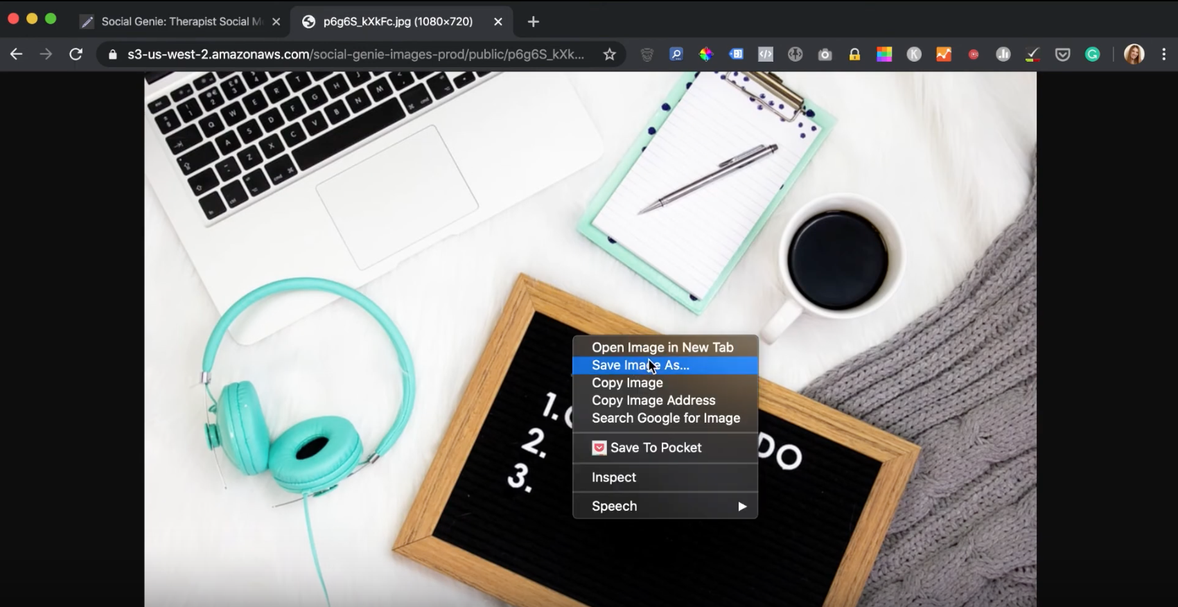 How to Save Post Images – Brighter Vision Knowledge Base