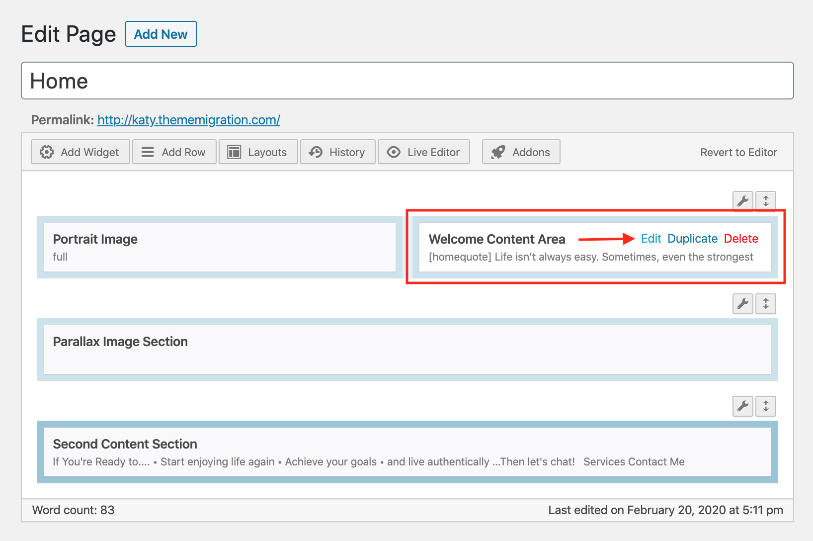 How Do I Edit Homepage Content? – Brighter Vision Knowledge Base
